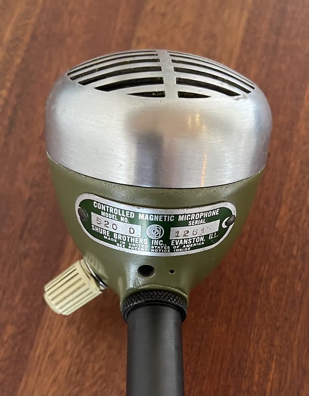 Shure 520d - Green Bullet | Reverb