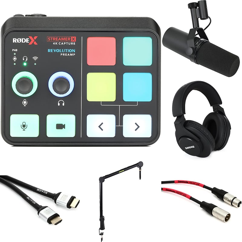 Rode Streamer X Audio Interface and Video Capture Card with | Reverb