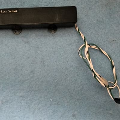 Vintage 1989 Fender Lace Sensor Jazz Bass Pickup Silver logo | Reverb