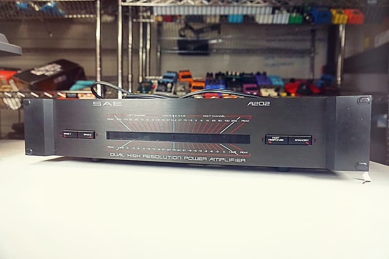 SAE A202 Dual High Resolution Power Amplifier | Reverb UK