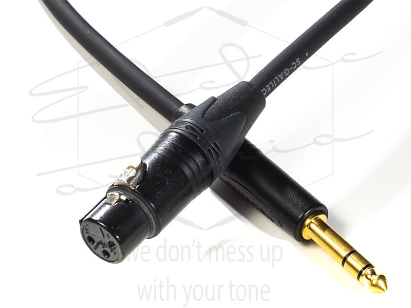 Sommer Galileo cable Neutrik female XLR / TRS phone plug | Reverb