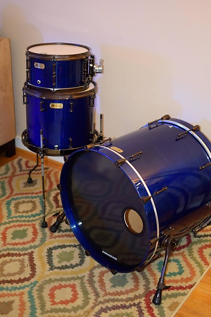 Custom Drum Set ~ 3 Piece 22/14/12 ~ Maple Keller Shells | Reverb