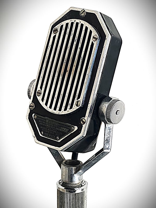 Vintage 1930's Universal Velocity Ribbon Microphone - | Reverb