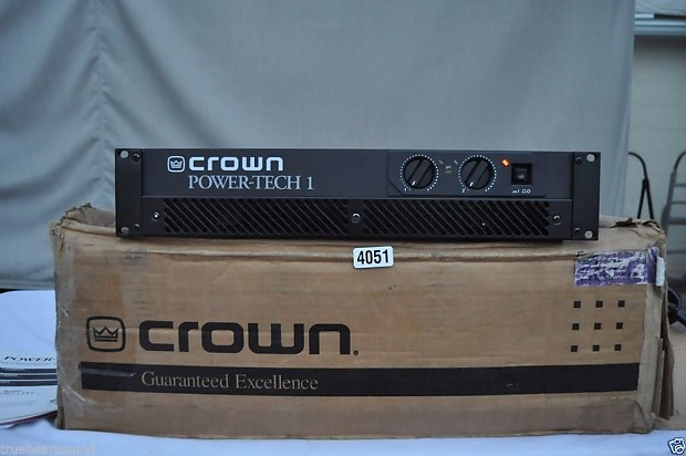 Crown Power Tech 1 | Reverb