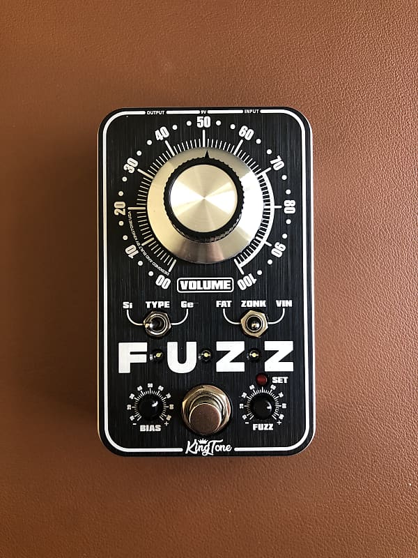 Kingtone Mini Fuzz v2 2022 Black Panel | Reverb