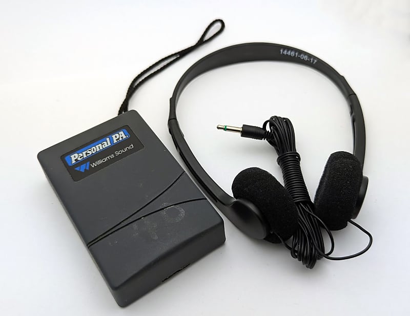 Williams Sound Personal PA FM Receiver Model R7 w/ Headphones | Reverb