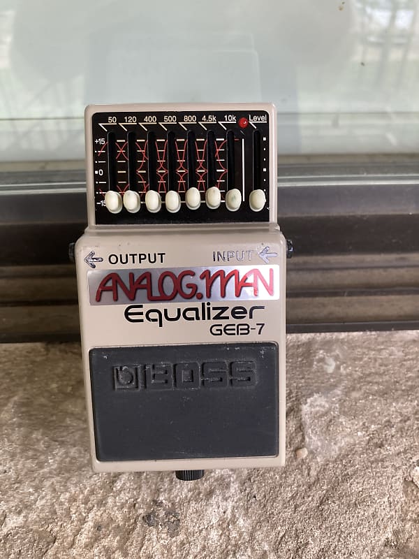 Boss Analogman ge7b Pro Mod ask Guitar electric effect pedal | Reverb