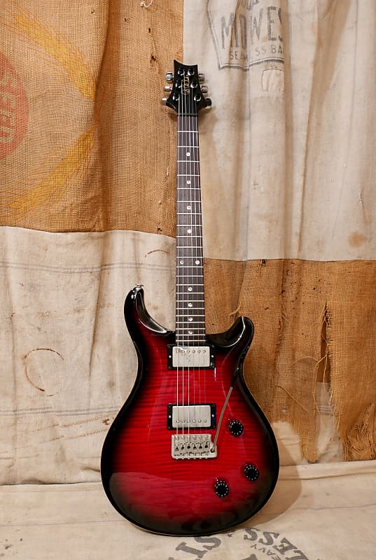 PRS Custom 22 Ten 10 Top 1998 - Scarlet Sunburst | Reverb UK