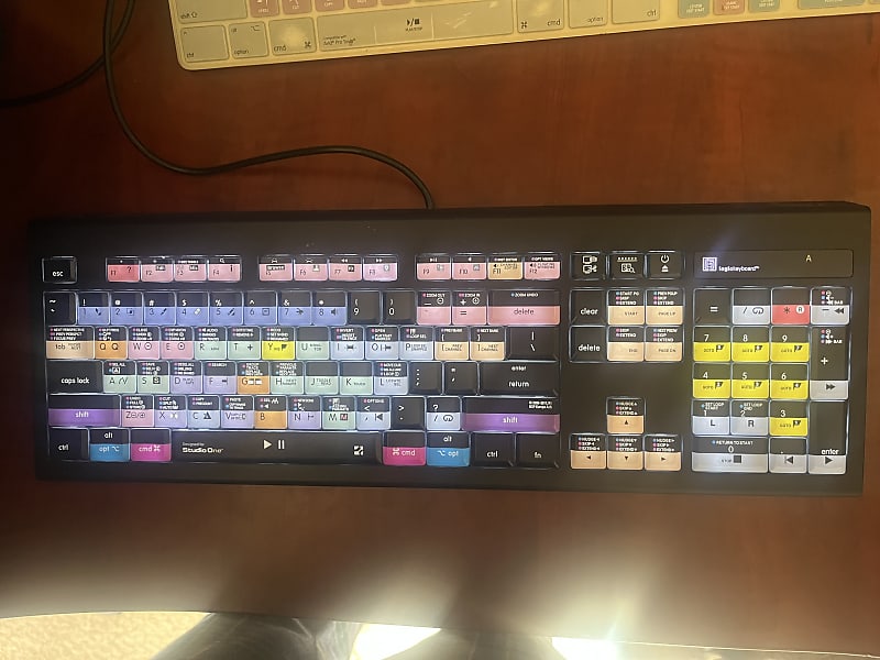 LogicKeyboard Studio One Backlit Shortcut Keyboard | Reverb