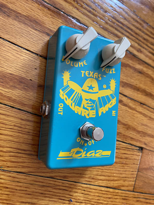 Diaz Texas Square Face Fuzz Pedal Mint Signed AMAZING TONE! | Reverb