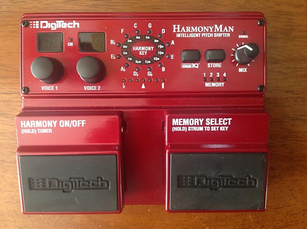 Digitech HarmonyMan - Harmonizer / Octave / Pitch Shifter | Reverb