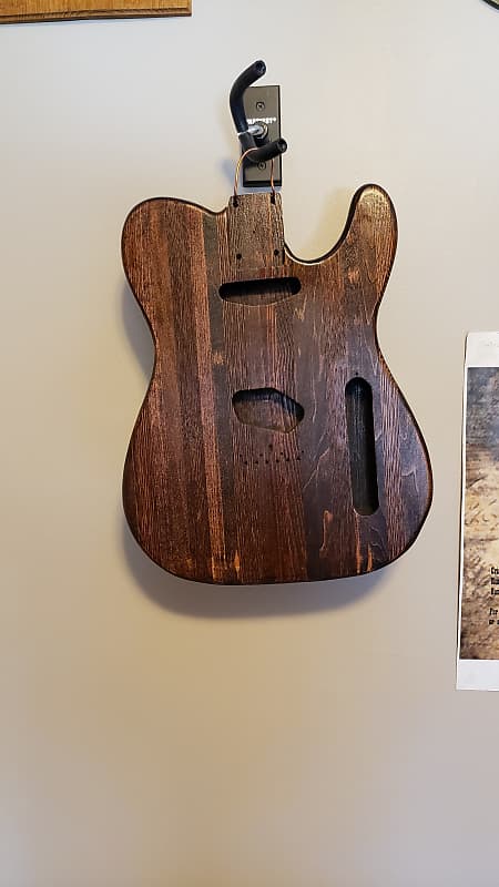 Unbranded Telecaster style 2023 - Stain and clear coat, | Reverb