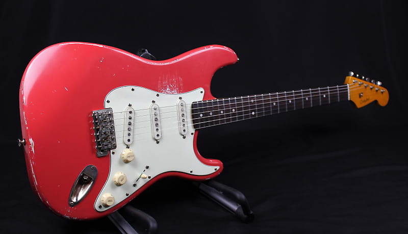 Dirtystrat Relic USA Partscaster, '59 Fender pups, aged MJT | Reverb