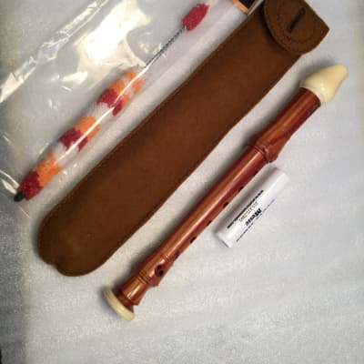 Vintage Kung Rosewood and Bone Sopranino Recorder-Plays | Reverb