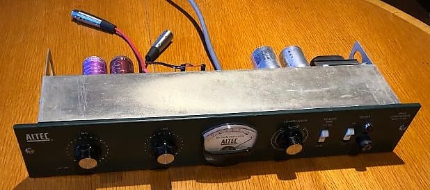 Altec 1591A preamplifier compressor 60's green | Reverb