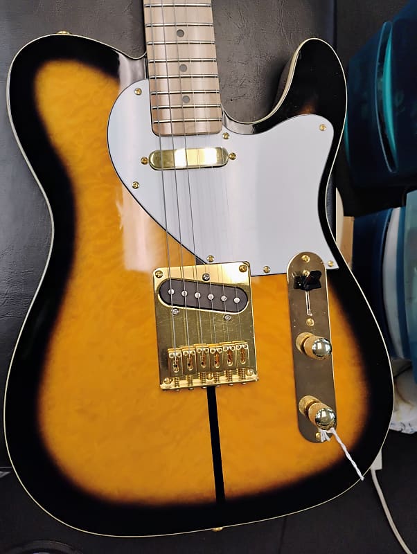 Zuwei neck through telecaster | Reverb