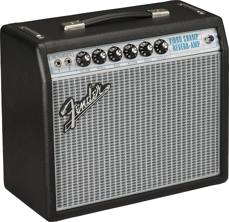 Fender '68 Custom Pro Vibro Champ Reverb 5-Watt 1x10" Guitar | Reverb