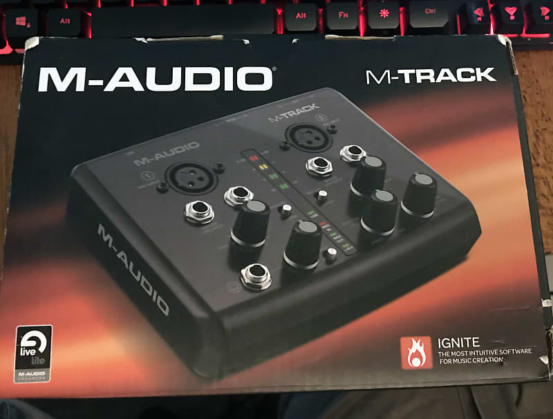 M-Audio M-Track Plus USB Audio Interface | Reverb