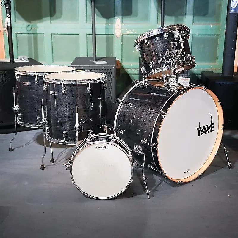 5 PC Drum Kit 24-14-16-18- 14 SN, Charcoal Gray Gloss | Reverb