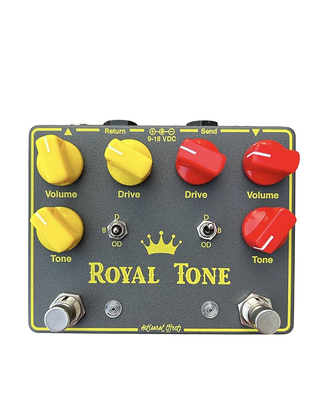 Artisanal Effects Royal Tone (King of Tone) 2023 - Gray Sand | Reverb