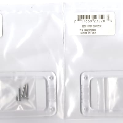 Gretsch Silver Electromatic Pickup Ring Bezel with Mounting | Reverb