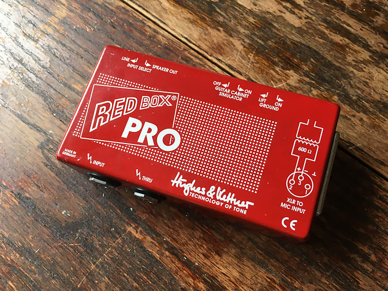 Hughes & Kettner Red Box Pro Mid 90’s - Red | Reverb UK