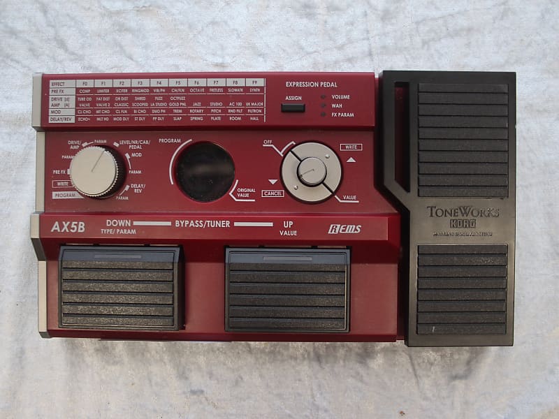 AX5B Korg Bass Multieffects Pedal | Reverb