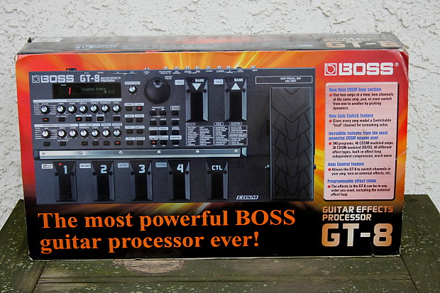 Boss GT-8 Guitar Effects Processor | Reverb