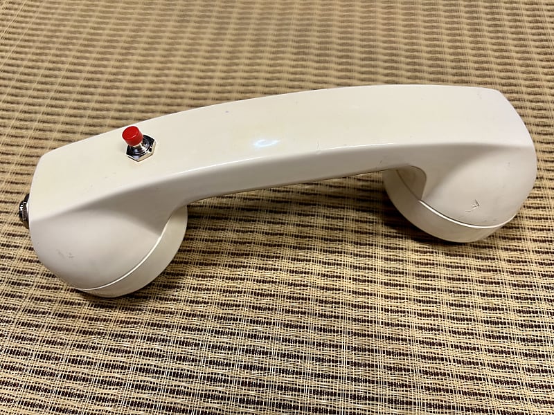 Rosette Telephone Handset Microphone w/ momentary switch 2024 | Reverb