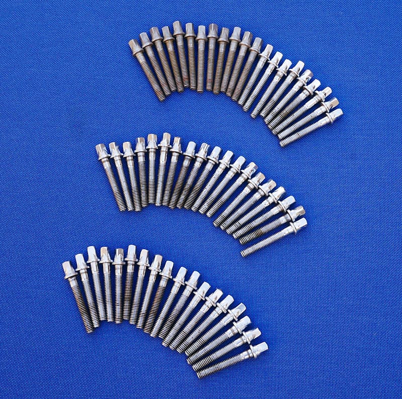 Rogers Set Of 58 T-Rods Tom Snare 47 mm Big R XP8 Vintage | Reverb