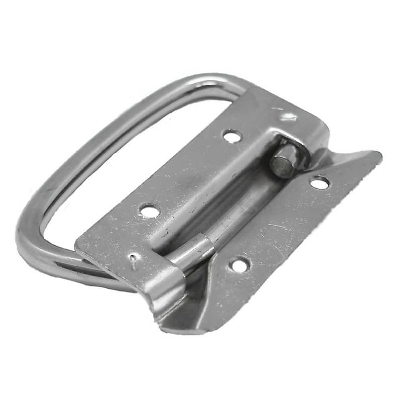 2 Pack of Chrome Surface Mount PA DJ Chest Case Handles Pulls | Reverb