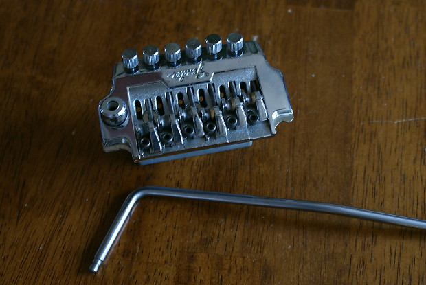 Fender System One Bridge & Snap in Bar, Refurbished. 1984-87 | Reverb