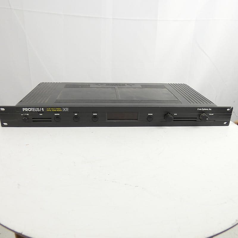 Used E-Mu PROTEUS 1 XR SOUND MODULE Synthesizers Rackmount | Reverb