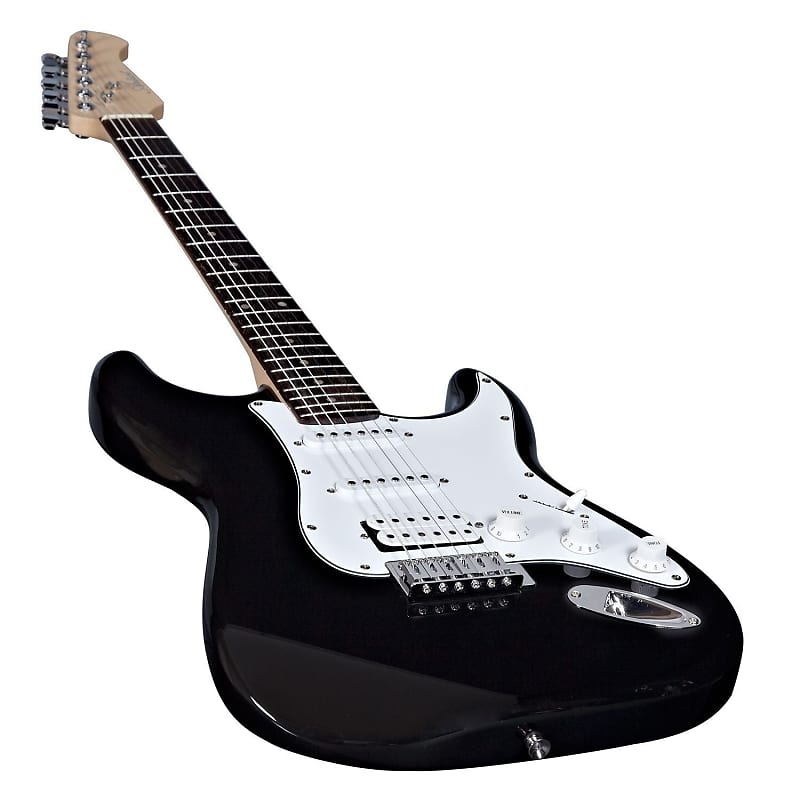 Artist AS1 Black Electric Guitar w/HSS Pickups & | Reverb UK