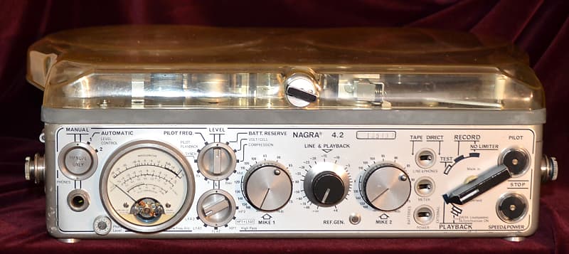 Nagra 4.2 Portable Recorder 7" reels. Classic and lovely! | Reverb
