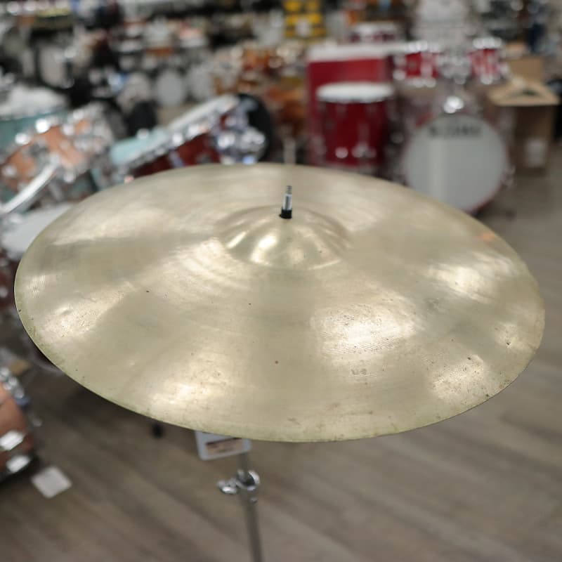 Vintage Paiste 20" Stanople Ride Nickel/ Silver (Made in | Reverb