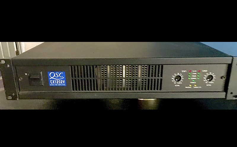 QSC CX1202V Commercial Power Amplifier | Reverb