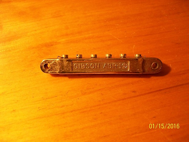 Gibson ABR-1 tuneomatic 1964 Chrome | Reverb UK