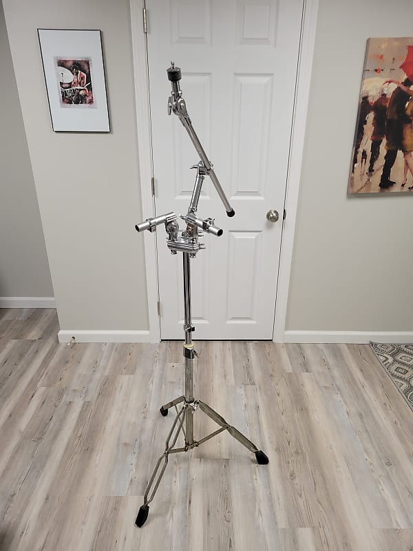 Ludwig Modular Double Tom Stand with Cymbal Boom and Dogbone | Reverb