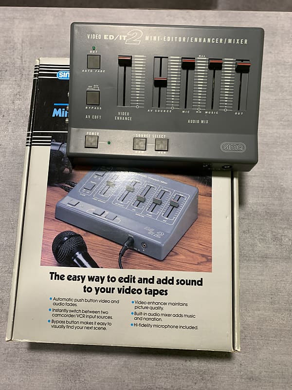 Sima Vidéo ed/it 2 1990 | Reverb