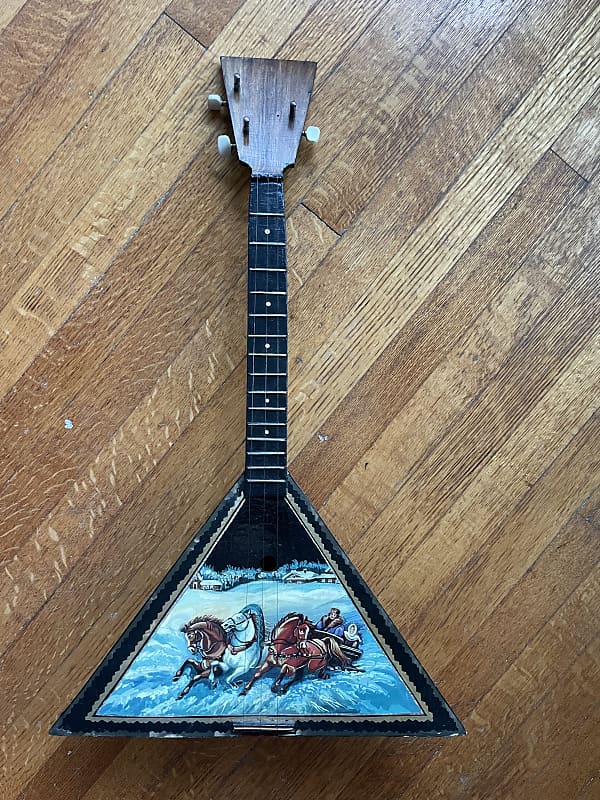 USSR Balalaika 1980s (uke ukulele oud banjo dulcimer domra | Reverb