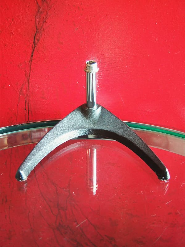 Vintage 1970's Atlas Sound DS14 cast iron microphone desk | Reverb