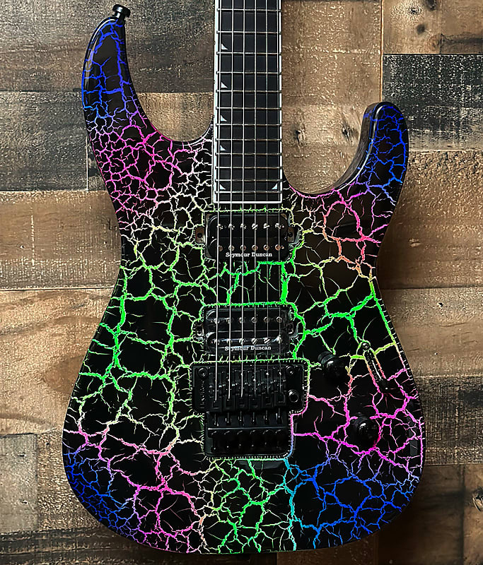 Jackson Pro Plus Series Soloist Bruised Crackle Guitar | Reverb