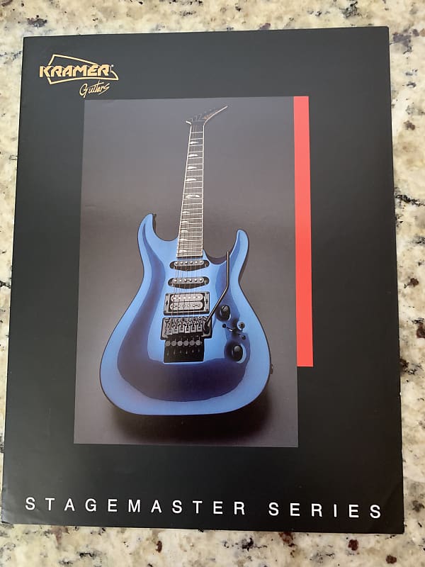 Kramer Brochures 1987 Stagemaster Ferrington Sambora | Reverb