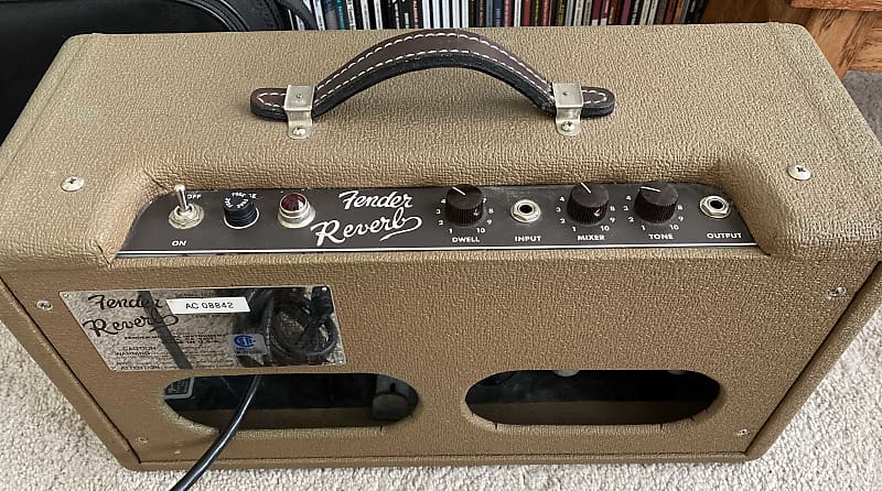 Fender '63 Reverb Unit Reissue 1994 Brown | Reverb