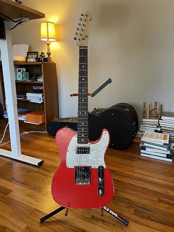 MJT Telecaster - Fiesta Red | Reverb