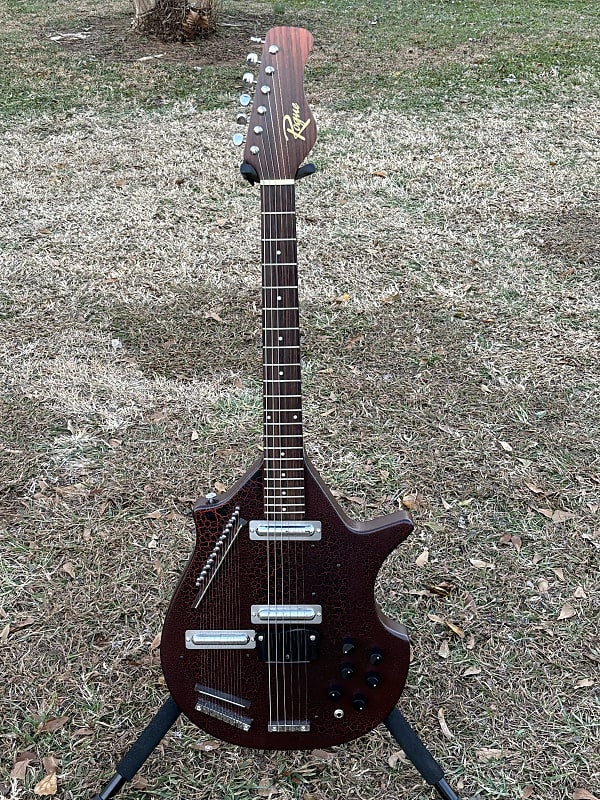 Rogue Electric Sitar 2005 - Red Crackle *RARE* Mint | Reverb