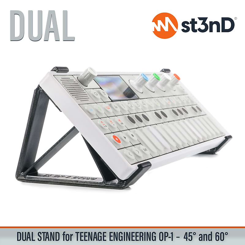 DUAL STAND for Teenage Engineering OP-1 - 45° or 60° | Reverb