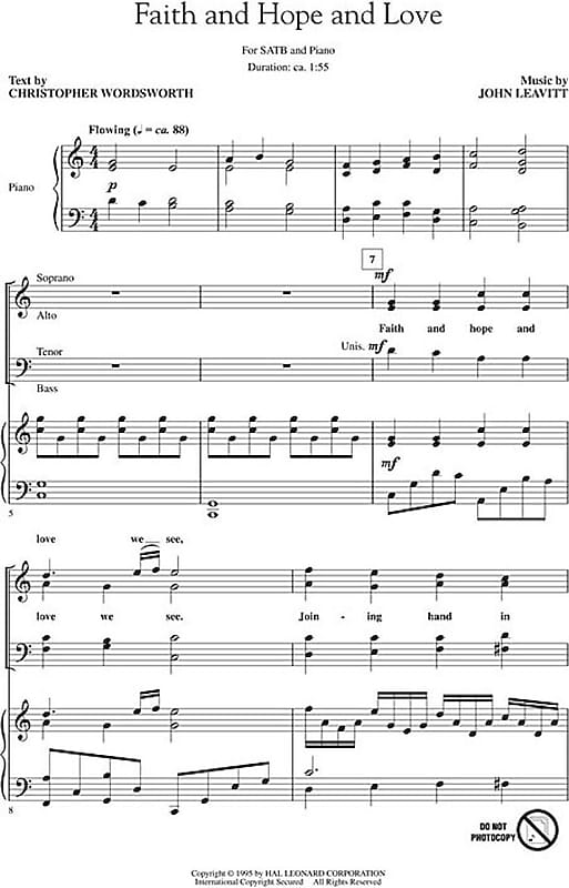 Faith and Hope and Love | Reverb