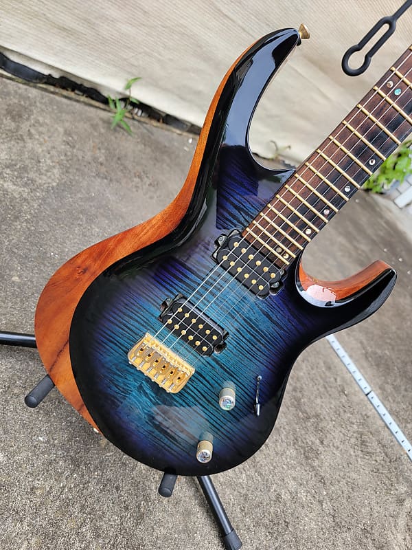 Kiesel Aries 5A Flamed Maple Top In Night Burst | Reverb